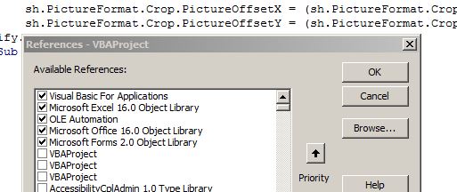 magnifying glass on picture